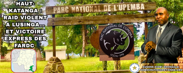 HAUT-KATANGA : RAID VIOLENT A LUSINGA… ET VICTOIRE EXPRESS DES FARDC ...